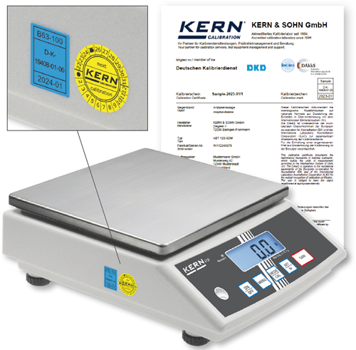 Unterschiede zwischen Kalibrierung und Eichung « KERN & Sohn GmbH